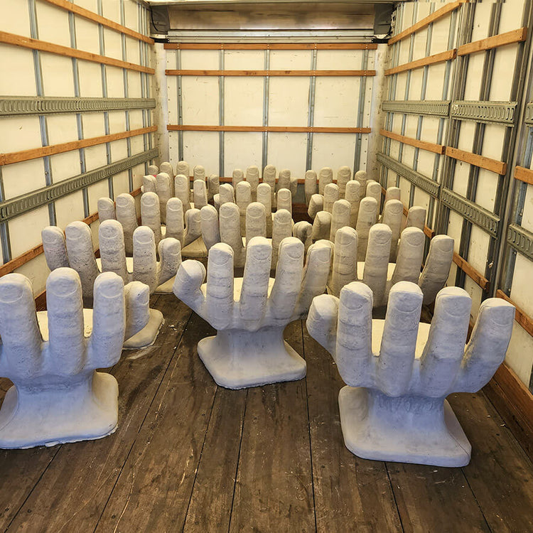 3 Piece Concrete Dragon Statue – Selcouth Home